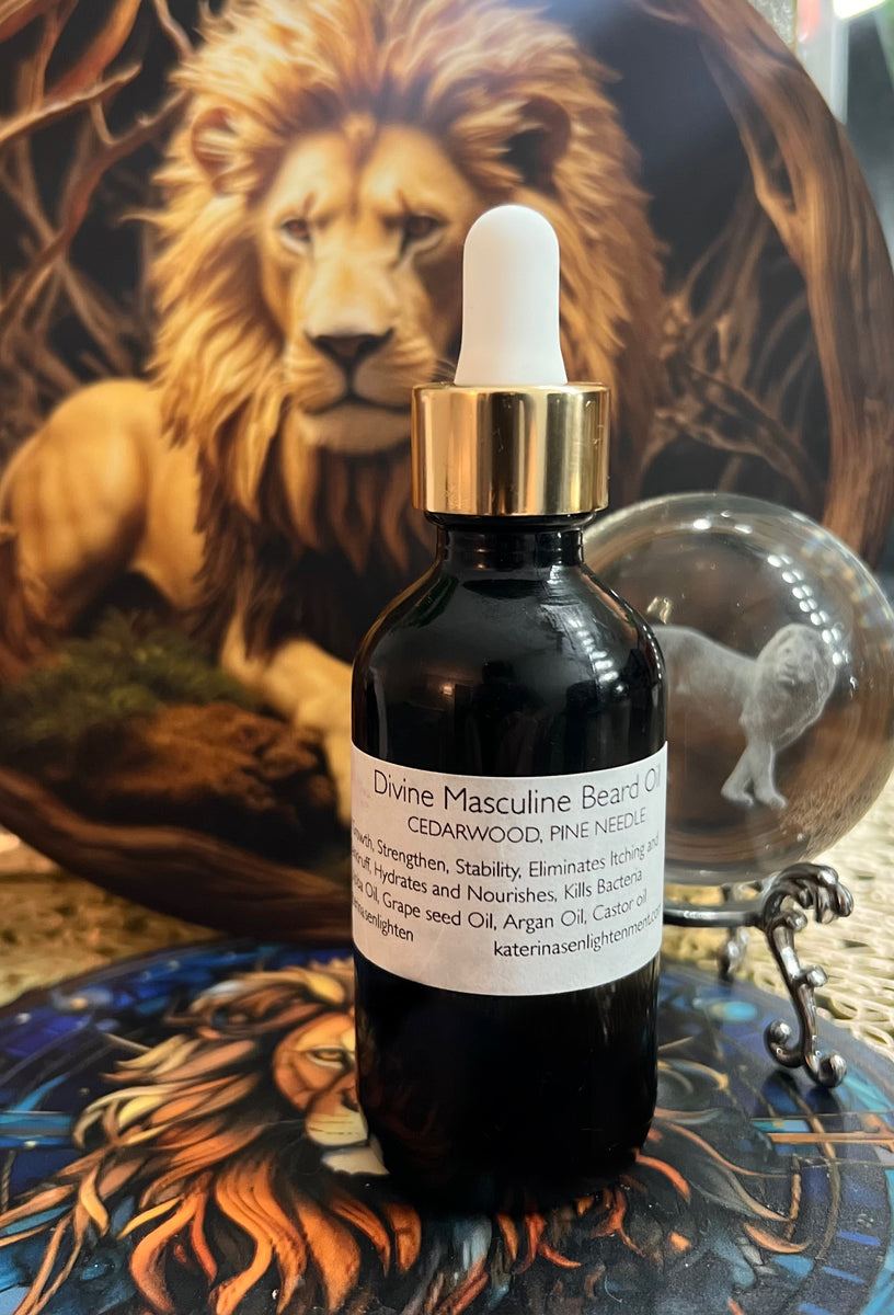 Divine Masculine Beard Oil – Katerina’s Natural